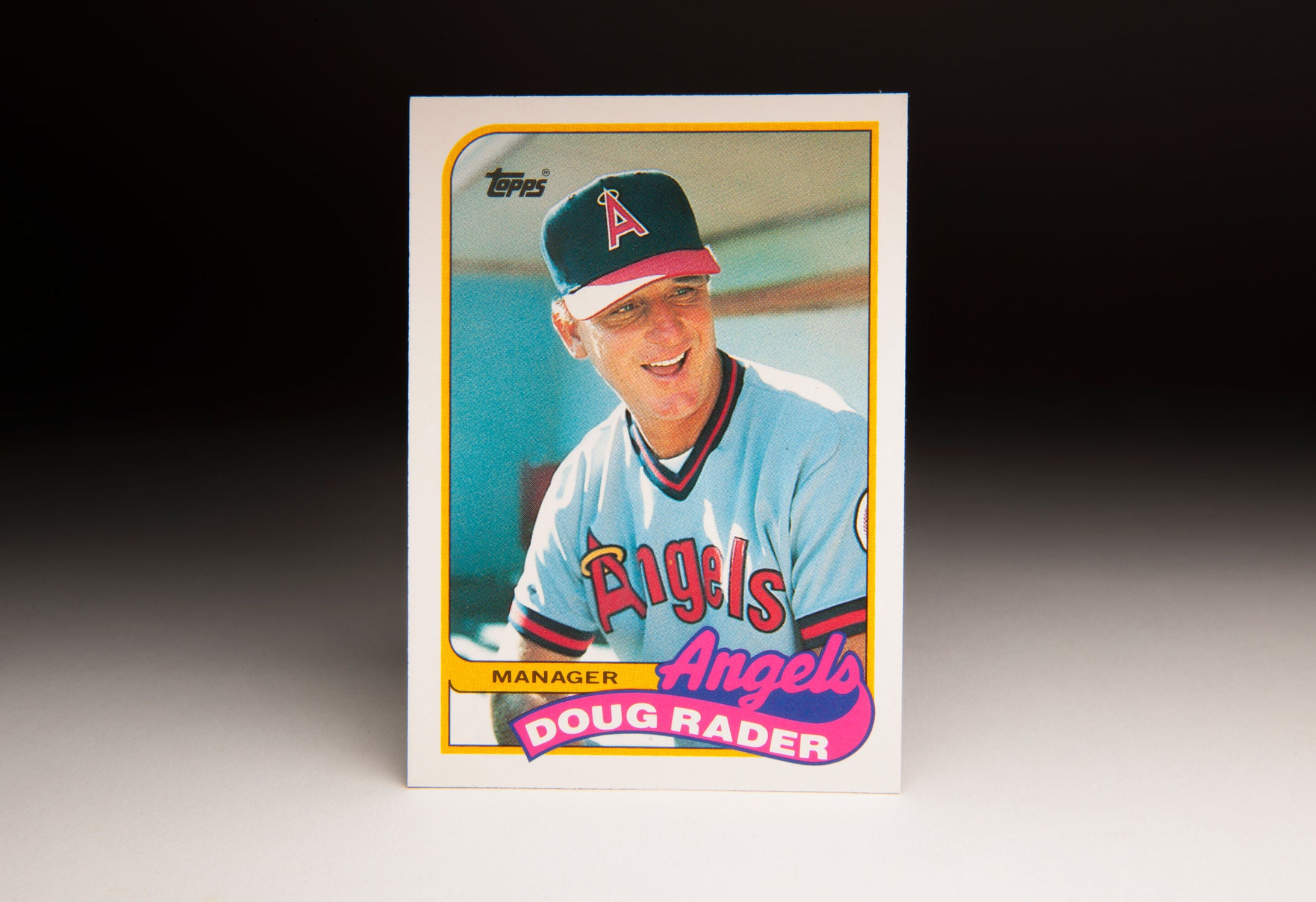 #CardCorner: 1989 Topps Doug Rader | Baseball Hall of Fame