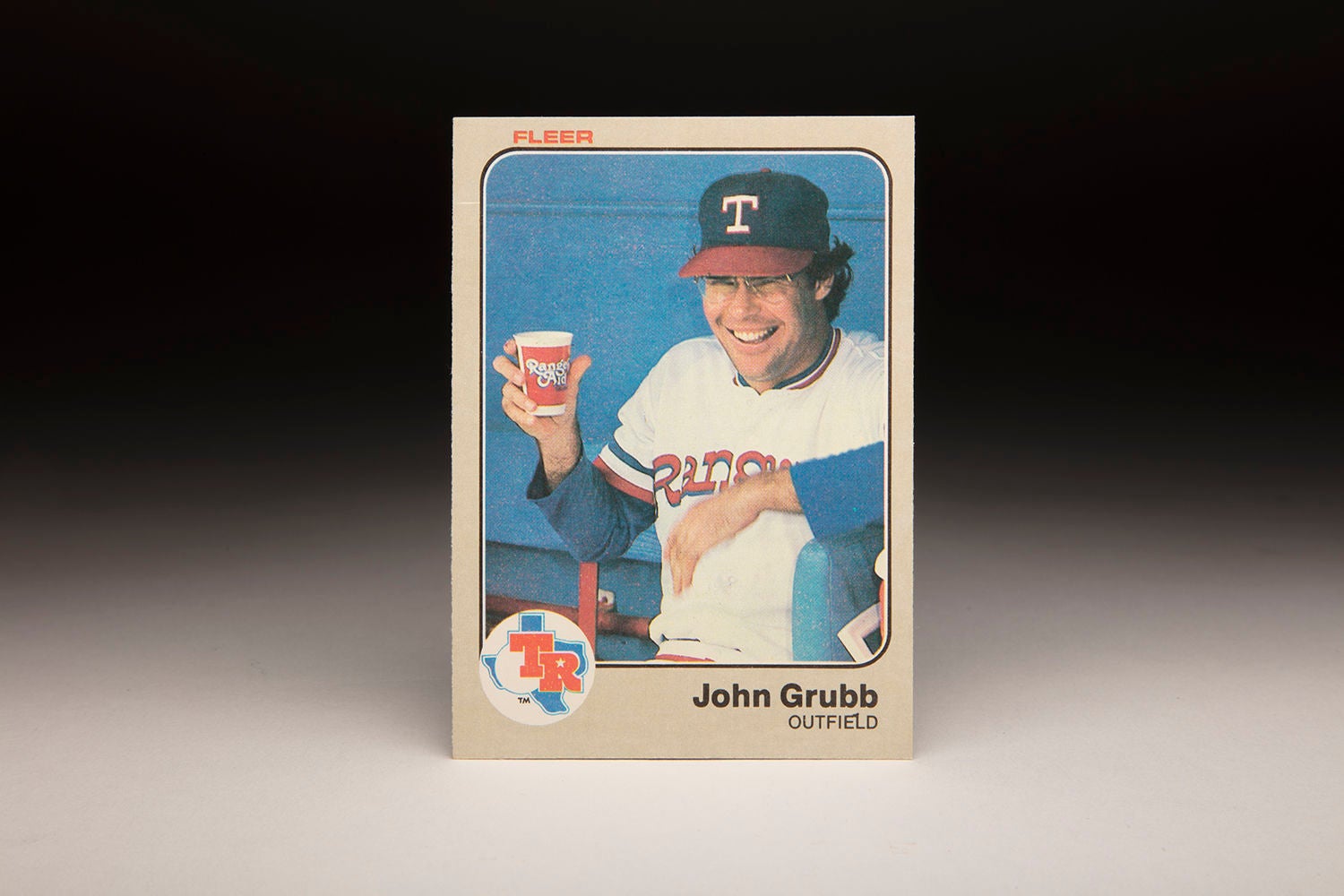 #CardCorner: 1983 Fleer Johnny Grubb | Baseball Hall of Fame