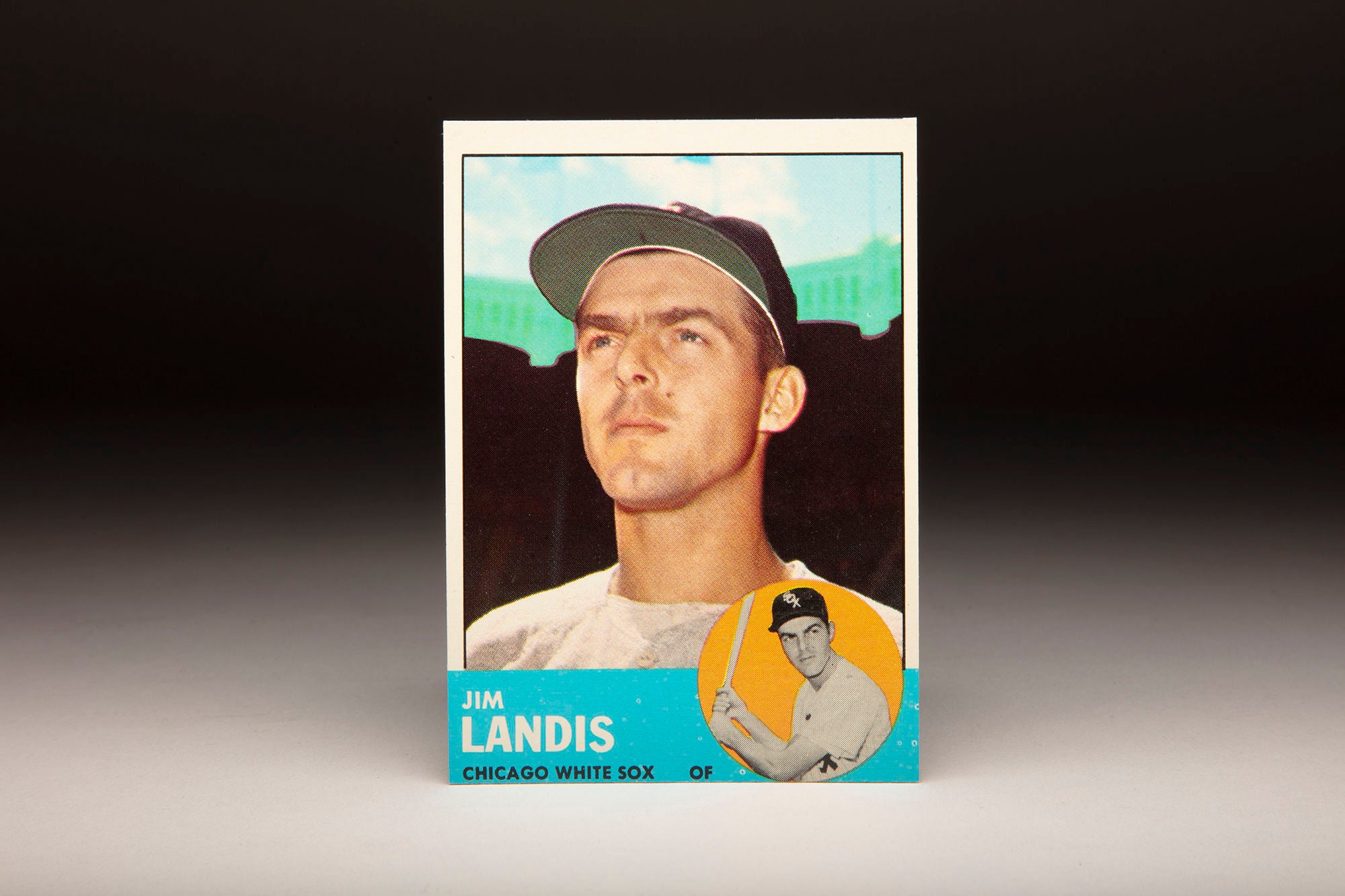 #CardCorner: 1963 Topps Jim Landis | Baseball Hall of Fame