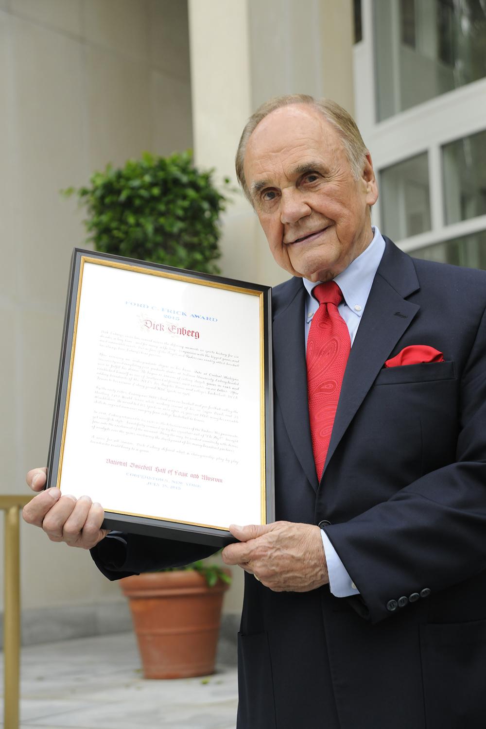 He called them all, but Enberg’s love was baseball | Baseball Hall of Fame