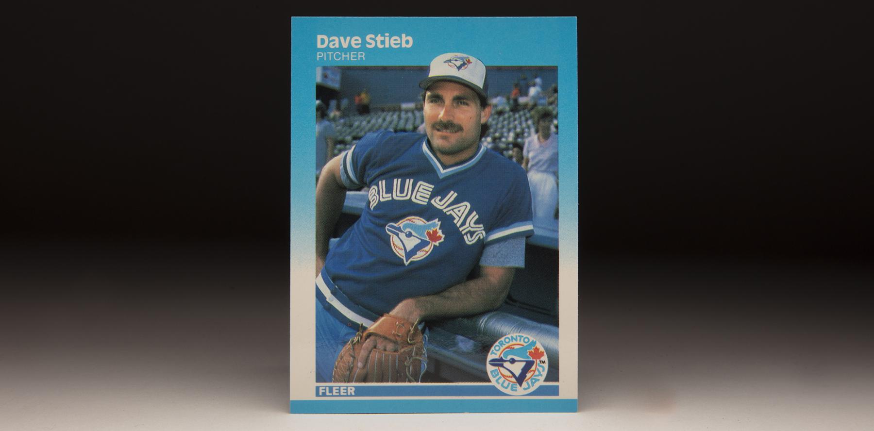 #CardCorner: 1987 Fleer Dave Stieb | Baseball Hall of Fame