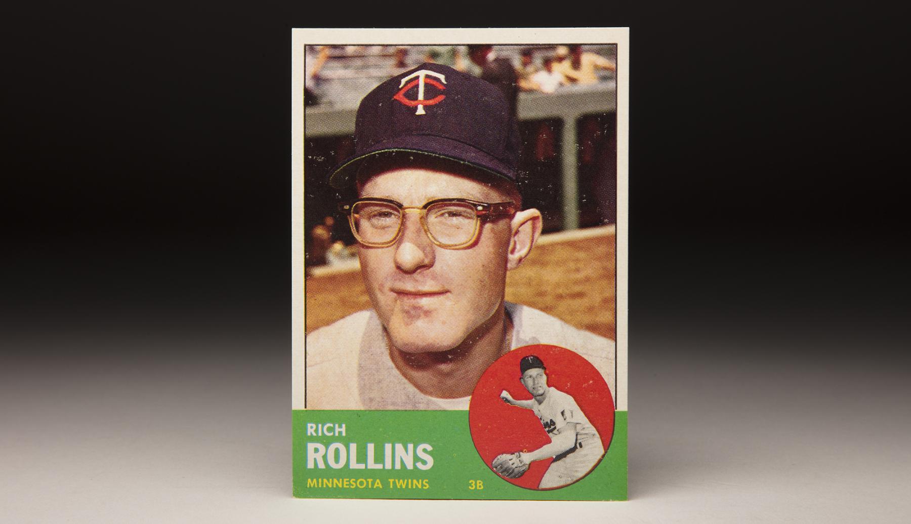 #CardCorner: 1963 Topps Rich Rollins | Baseball Hall of Fame