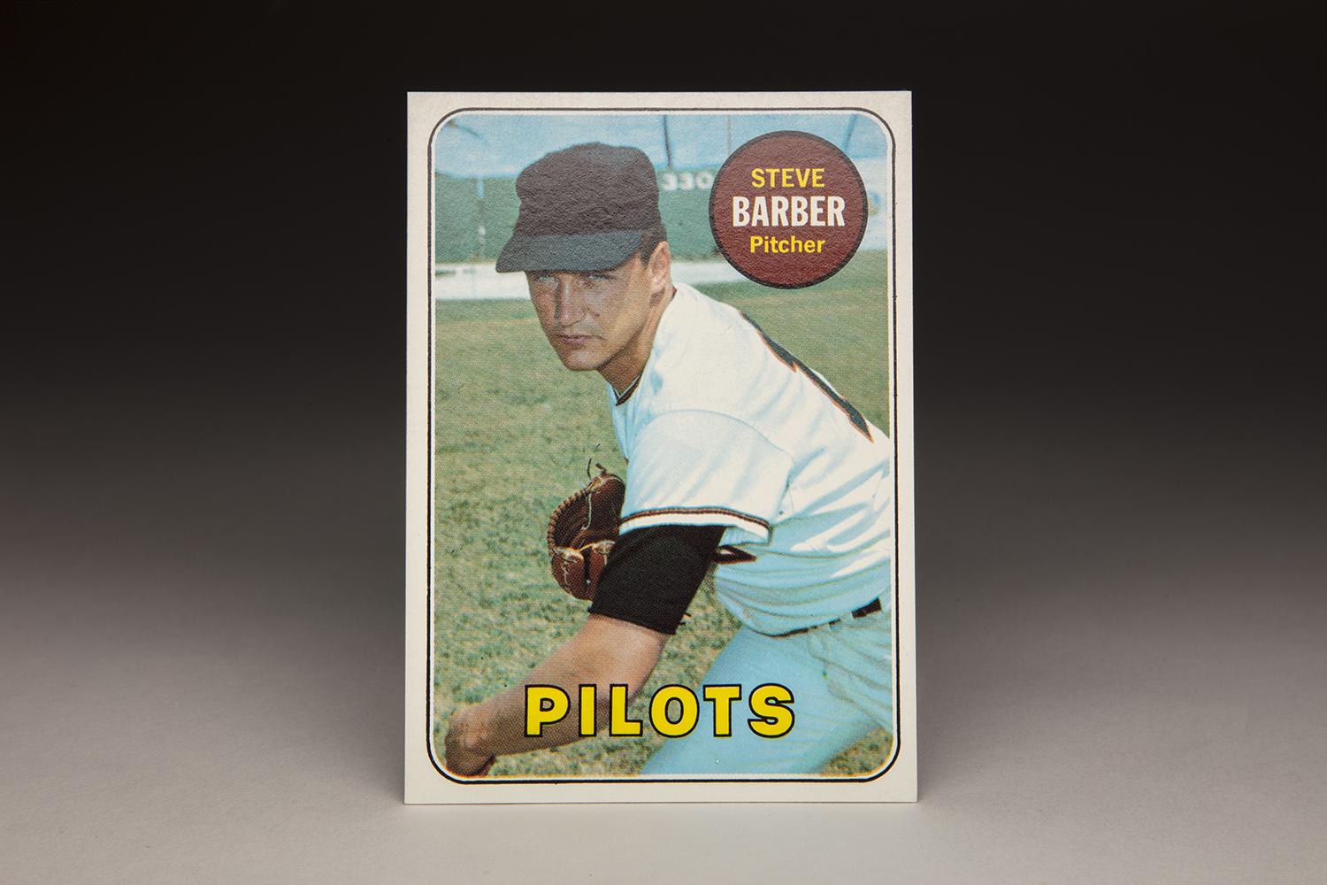 #CardCorner: 1969 Topps Steve Barber | Baseball Hall of Fame