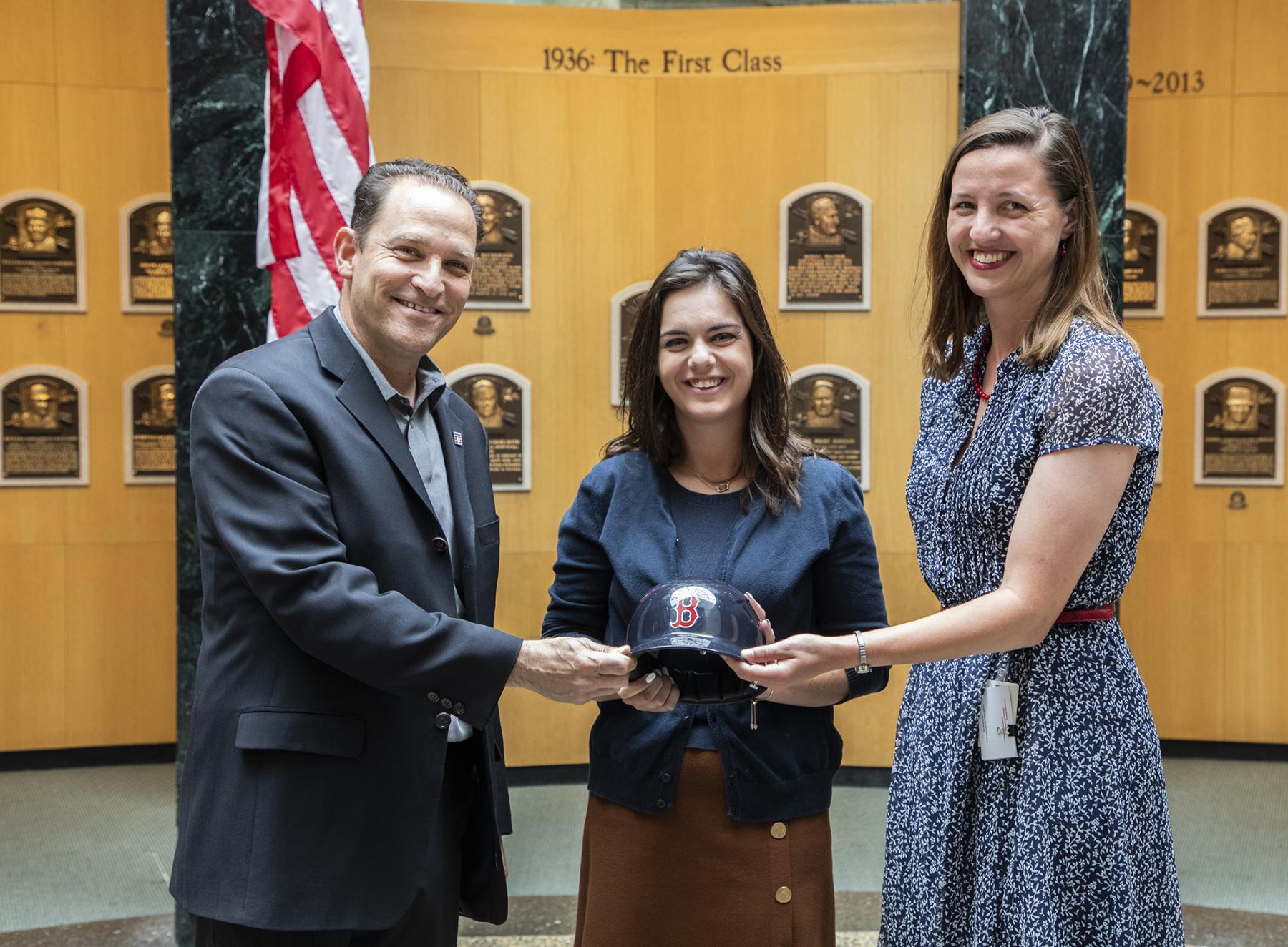 Katie Krall brings history to Cooperstown | Baseball Hall of Fame Katie Krall brings history to Cooperstown | Baseball Hall of Fame