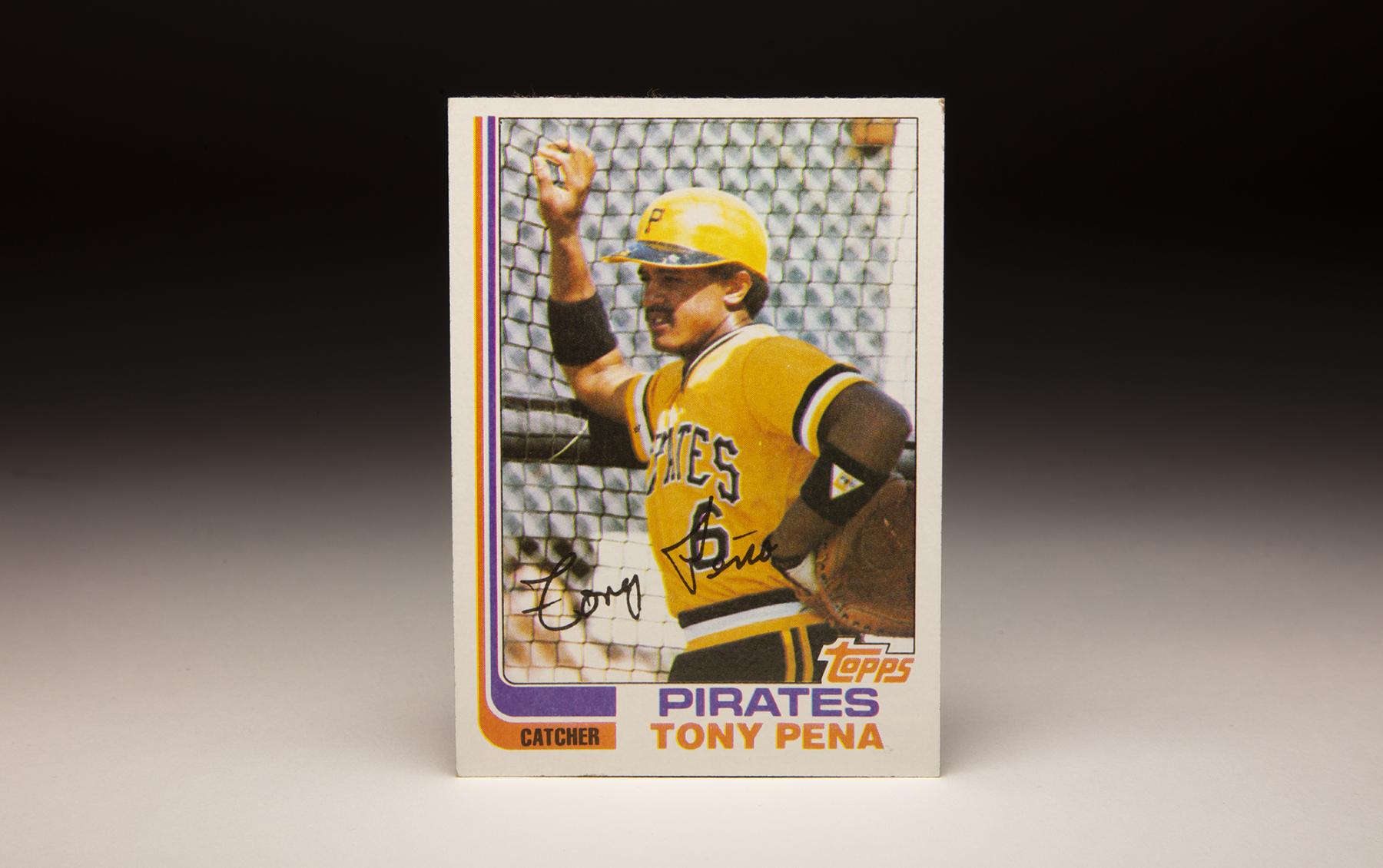 #CardCorner: 1982 Topps Tony Peña | Baseball Hall of Fame