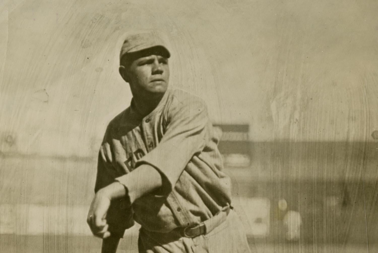 Babe Ruth of the Red Sox out-duels Walter Johnson 1-0 in 13 innings ...