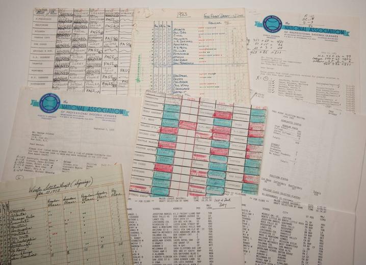 Draft Records in Cooperstown | Baseball Hall of Fame