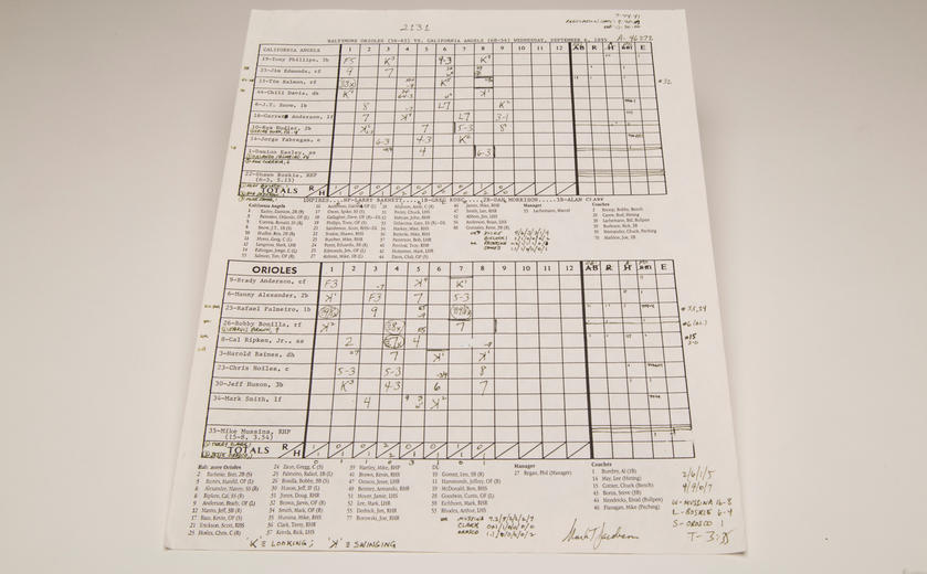 Ripken, Cal | Baseball Hall of Fame
