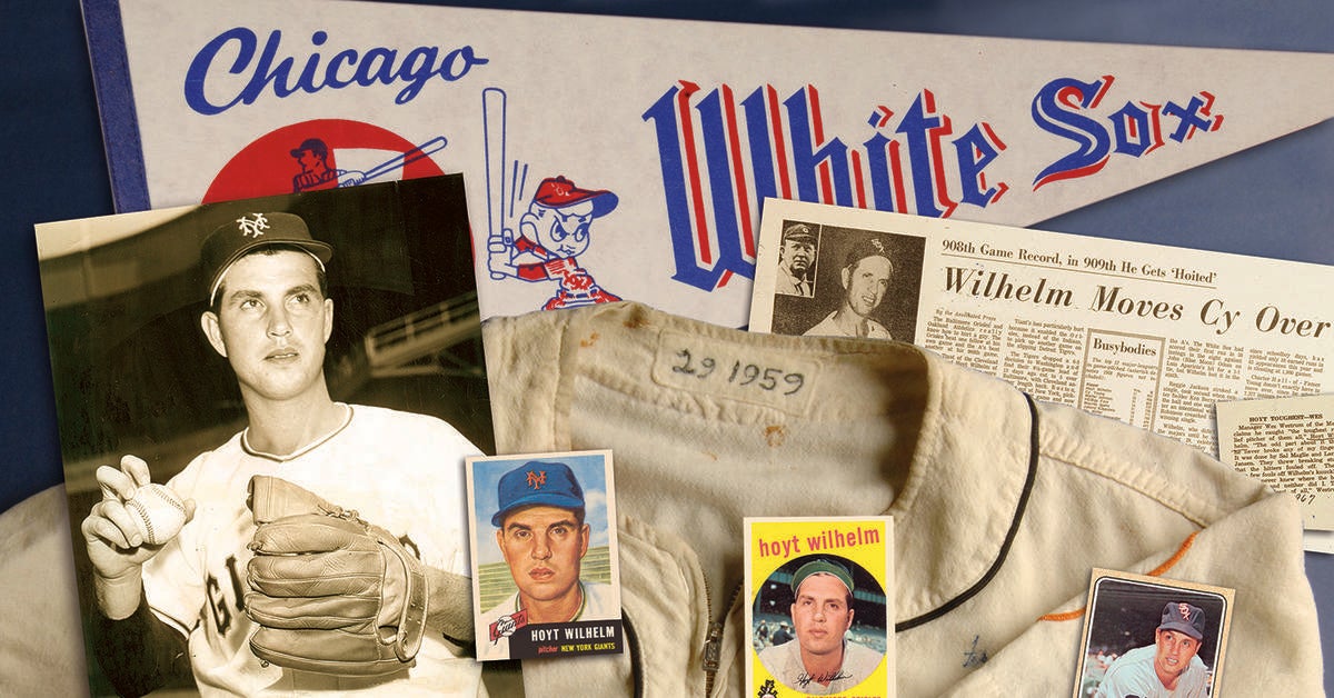 Cubs trade Hoyt Wilhelm to Braves for Hal Breeden | Baseball Hall of Fame