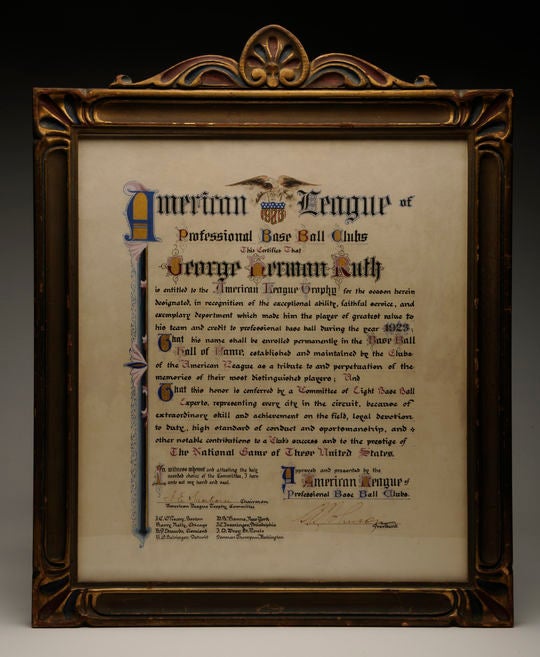 'Valuable' Pieces | Baseball Hall of Fame