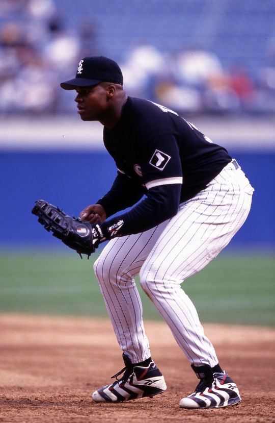 Vintage Frank Thomas returns after signing with Athletics | Baseball ...